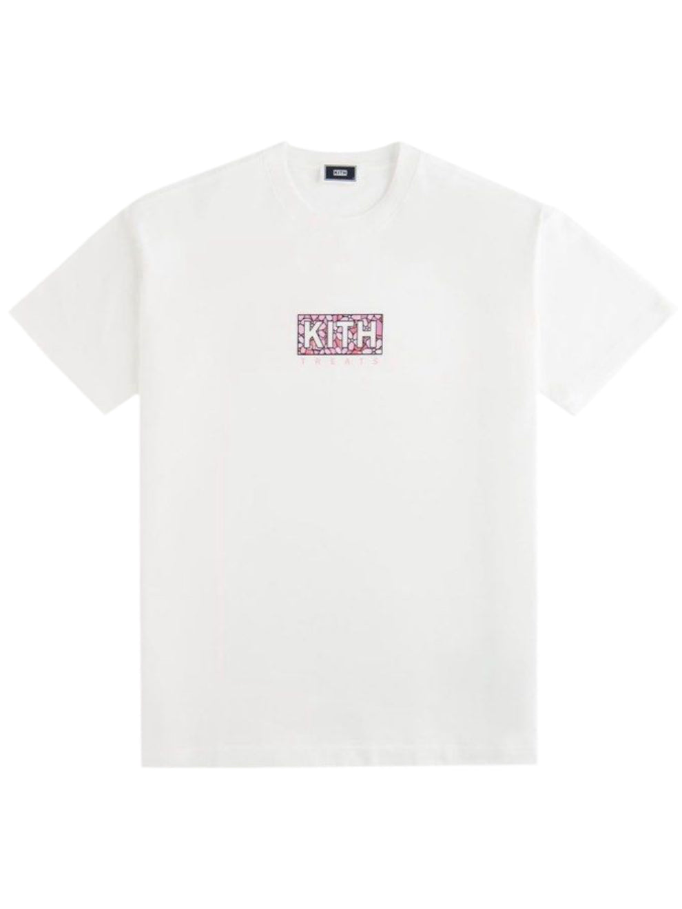 Kith Treats Mosaic Sakura Box logo Tee White – THEPARKS